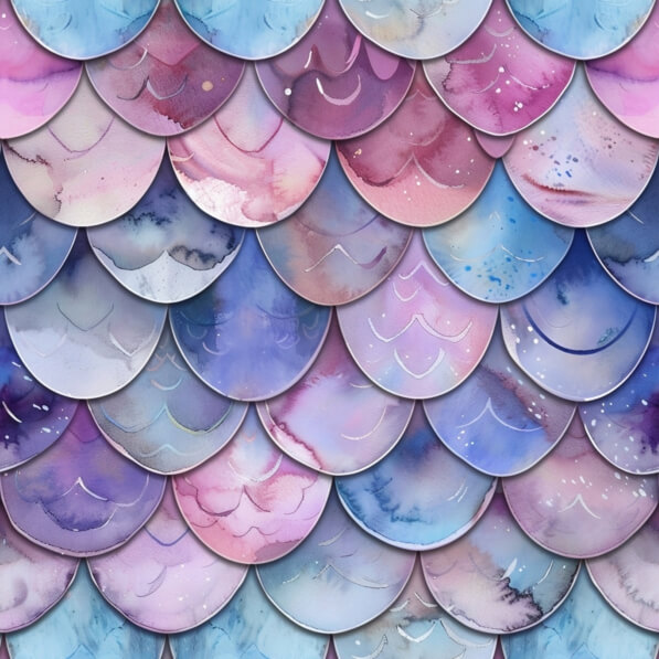 Descarga Patrón Vibrante Abstracto de Escamas de Pez Patrones En Línea ...