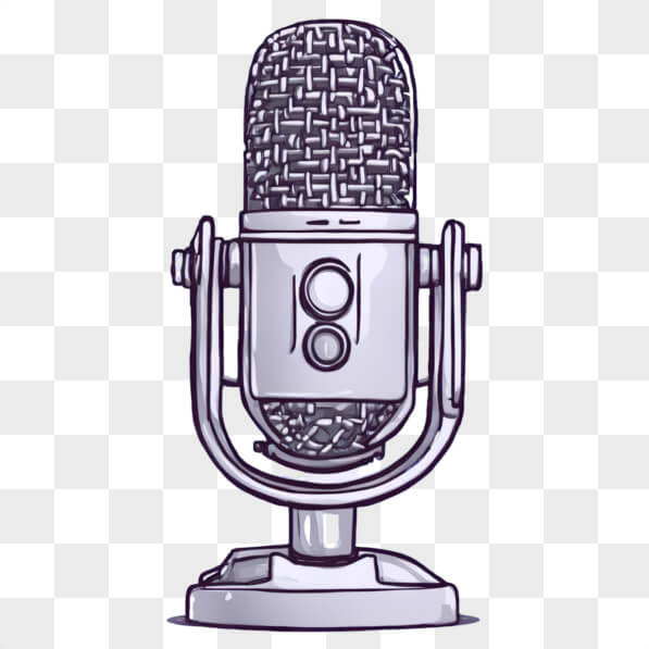 Download Artistic Microphone Design Cartoons Online - Creative Fabrica