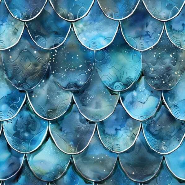 Descarga Patrones Intrincados de Escamas Azules y Verdes Patrones En ...