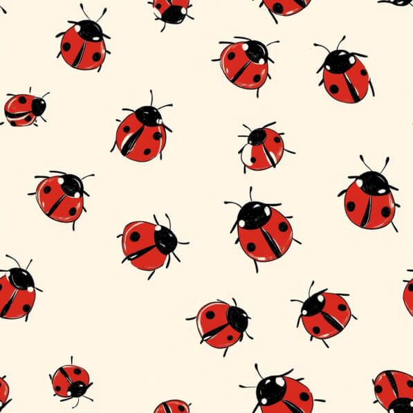 Download Whimsical Ladybug Pattern Patterns Online - Creative Fabrica