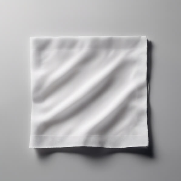 Download White Handkerchief on Gray Background Mockups Online ...