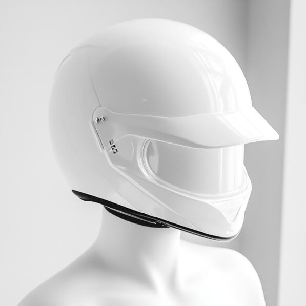 Download White Racing Helmet on Display Mockups Online - Creative Fabrica