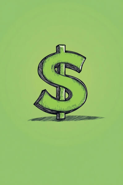 Download Illustration of a Green Dollar Sign Backgrounds Online ...