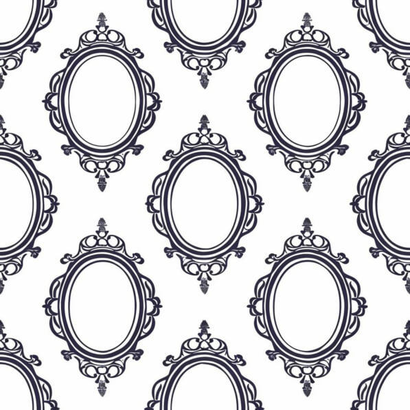 Download Ornate Vintage Frames Pattern Patterns Online - Creative Fabrica