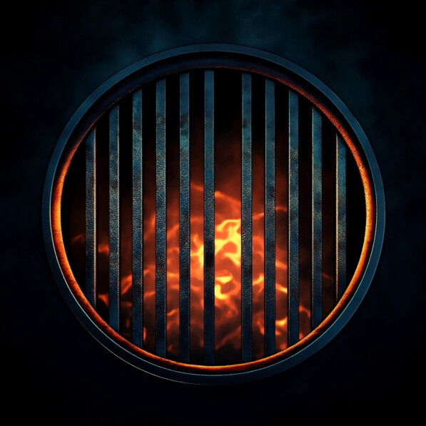 Download Abstract Grill with Flames Backgrounds Online - Creative Fabrica
