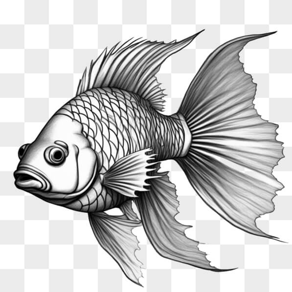 Download Detailed Illustration of a Fish Sketches Online - Creative Fabrica