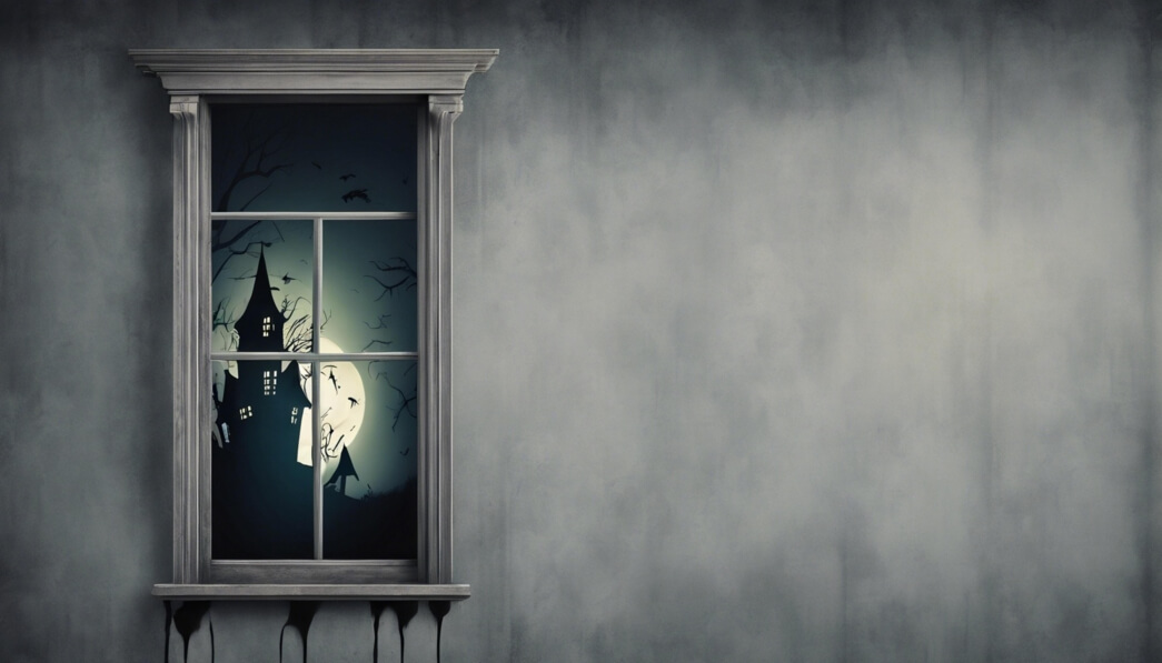 Download Haunted House View Through Window Backgrounds Online ...