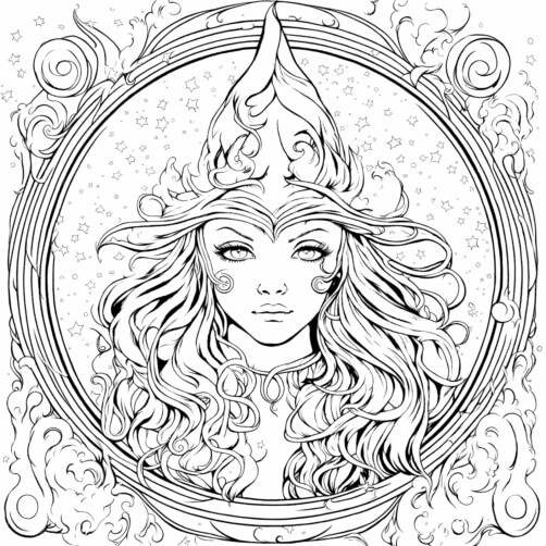 Free Magic Coloring pages - Download Printable Magic Coloring sheets ...