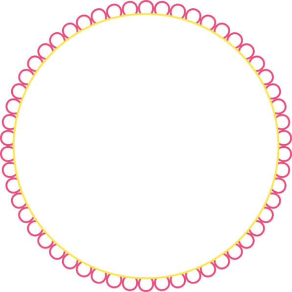Download Decorative Circular Loop Design Frames Online - Creative Fabrica