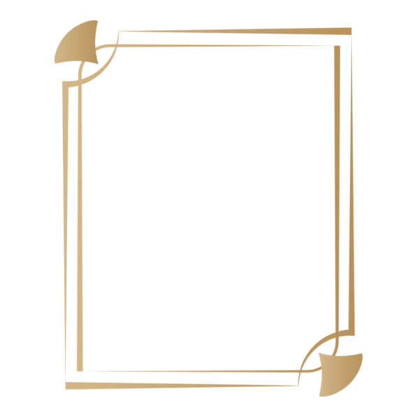 Scarica Design Elegante di Cornice Oro e Bianca Frames Online ...