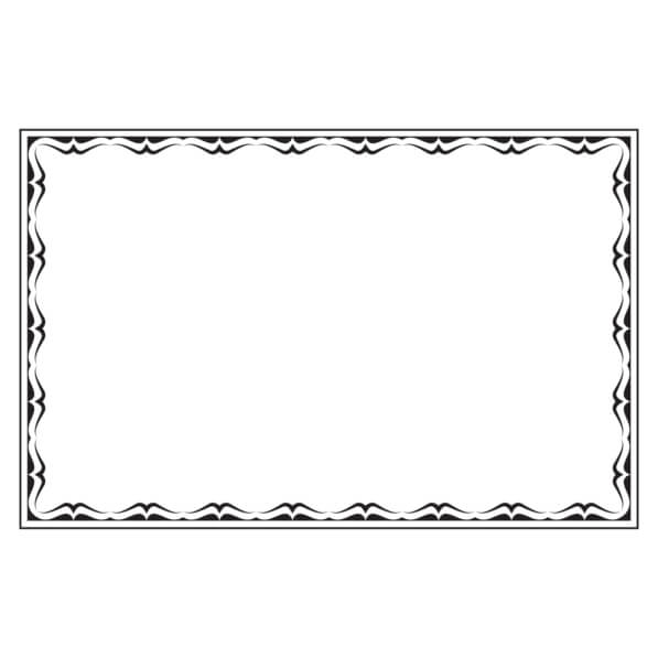 Download Decorative Black and White Border Frames Online - Creative Fabrica