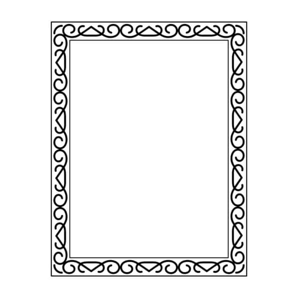 Download Intricate Decorative Border Design Frames Online - Creative ...