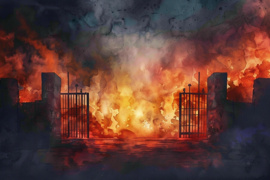 Download Gates of Fire Backgrounds Online - Creative Fabrica