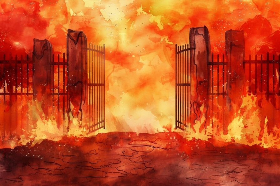 Download Gates of Fire Backgrounds Online - Creative Fabrica