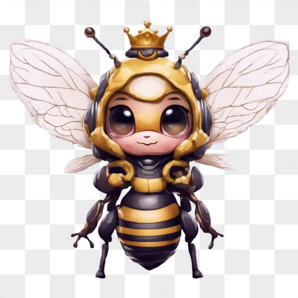 Download Royal Bee Character Cartoons Online - Creative Fabrica