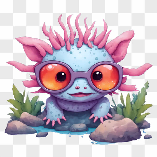 Axolotl Cartoon Images - Free Download on Creative Fabrica
