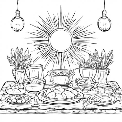 Free Winter Solstice Coloring pages - Download Printable Winter ...