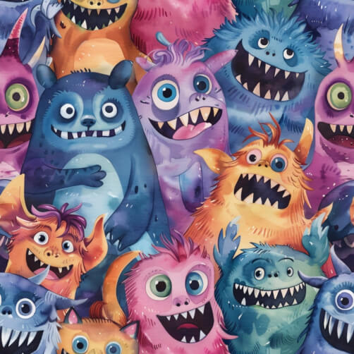 Monster Patterns - Download Seamless Monster Patterns for Free ...