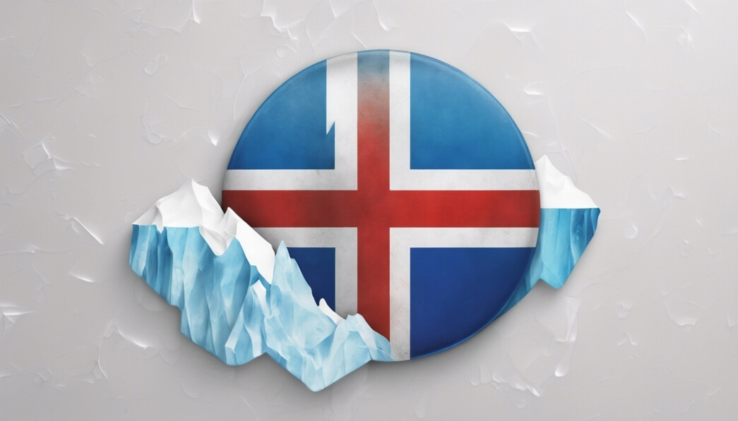 Download Icelandic Flag with Ice Texture Backgrounds Online - Creative ...