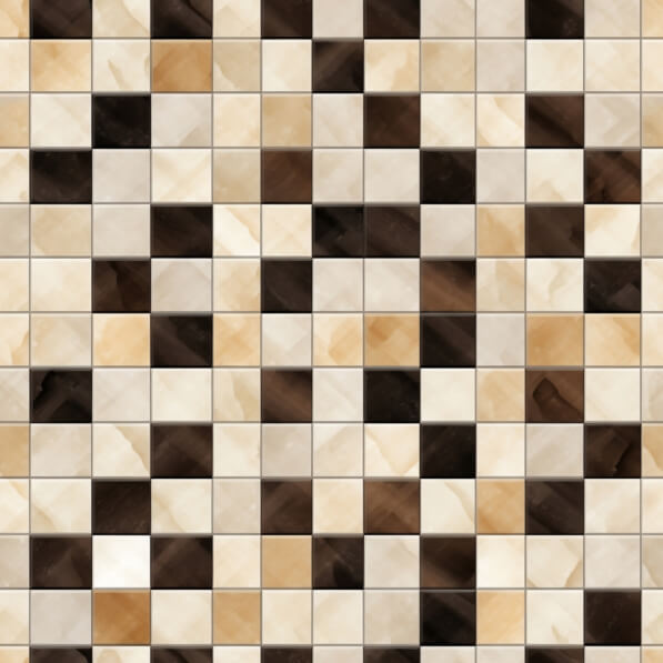 Download Mosaic Tile Pattern in Shades of Beige and Brown Patterns ...