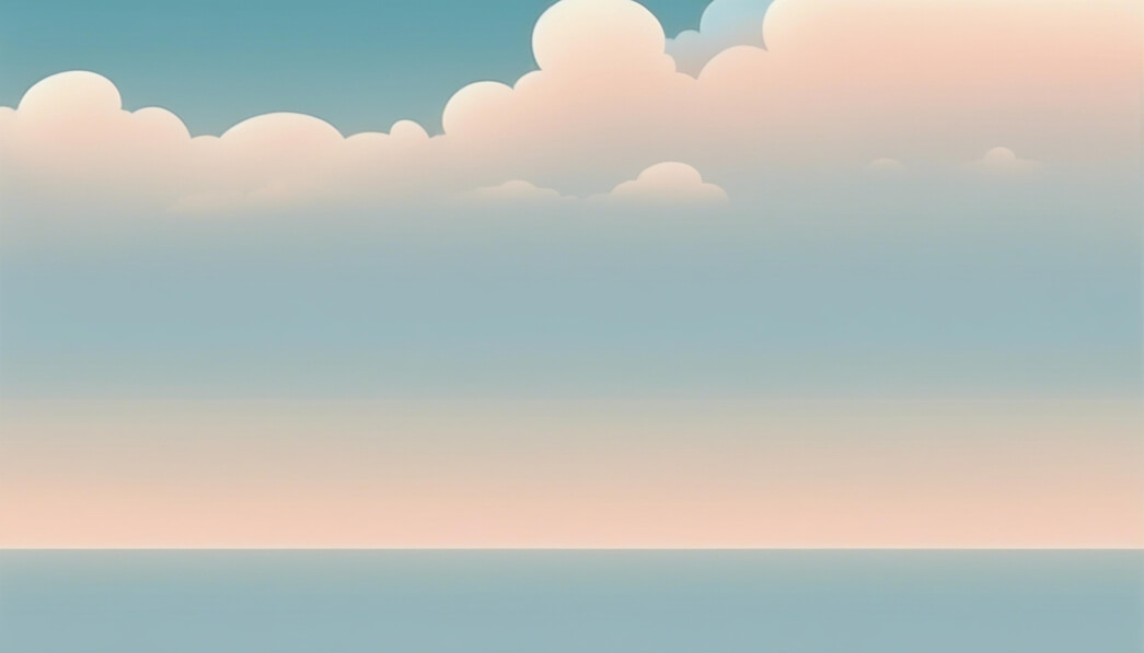 Descarga Nubes Pastel Serenas Sobre Mar Calmado Fondos En Línea ...