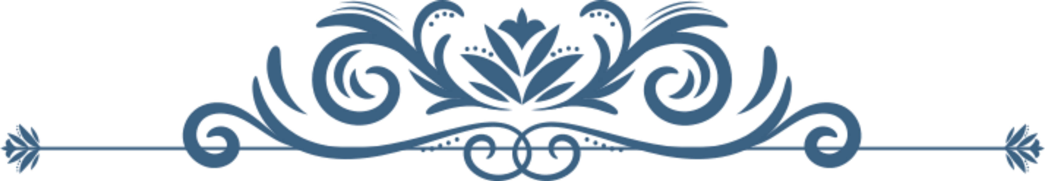 Download Elegant Blue Decorative Border Borders & Corners Online ...