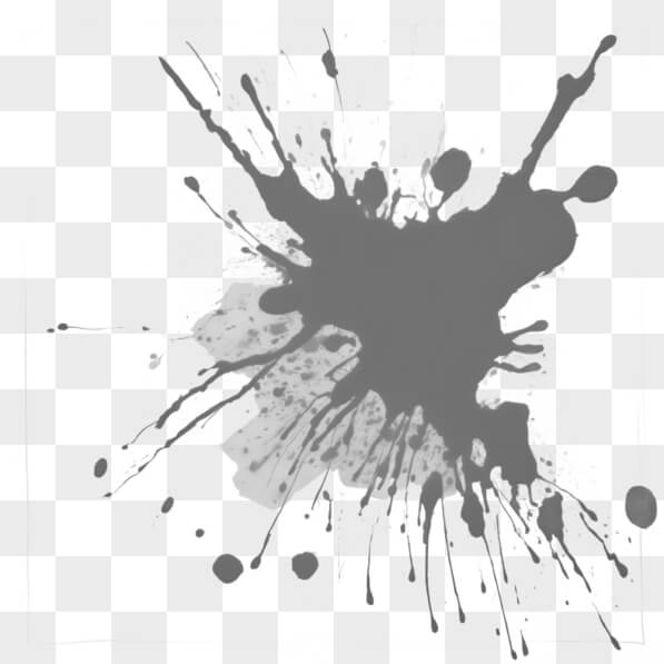 Download Abstract Gray Paint Splatter Sketches Online - Creative Fabrica