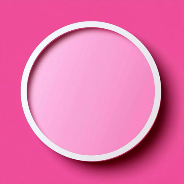 Download Circular Pink Frame on Pink Background Backgrounds Online ...