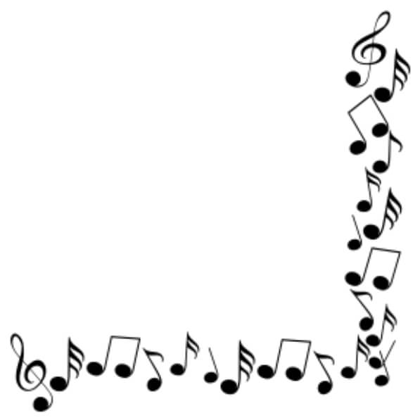 Download Musical Notes Border Design Borders & Corners Online ...