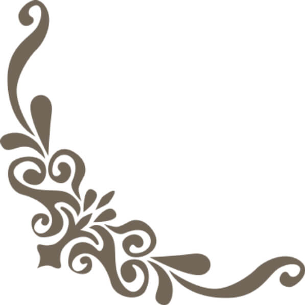 Download Elegant Floral Corner Design Borders & Corners Online ...