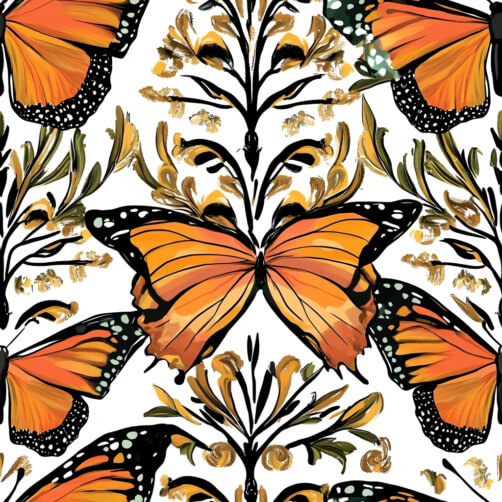 Monarch Butterfly Patterns - Download Seamless Monarch Butterfly ...