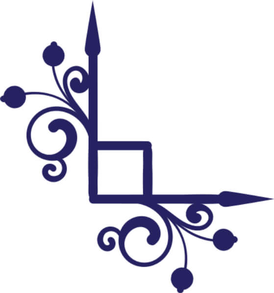 Download Stylized Ornate Corner Design Borders & Corners Online ...