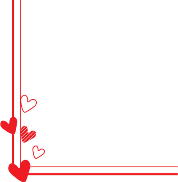 Download Decorative Heart Border Borders & Corners Online - Creative ...
