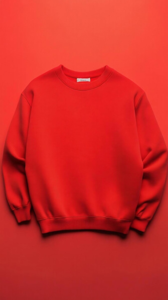Download Red Sweatshirt on Red Background Mockups Online - Creative Fabrica