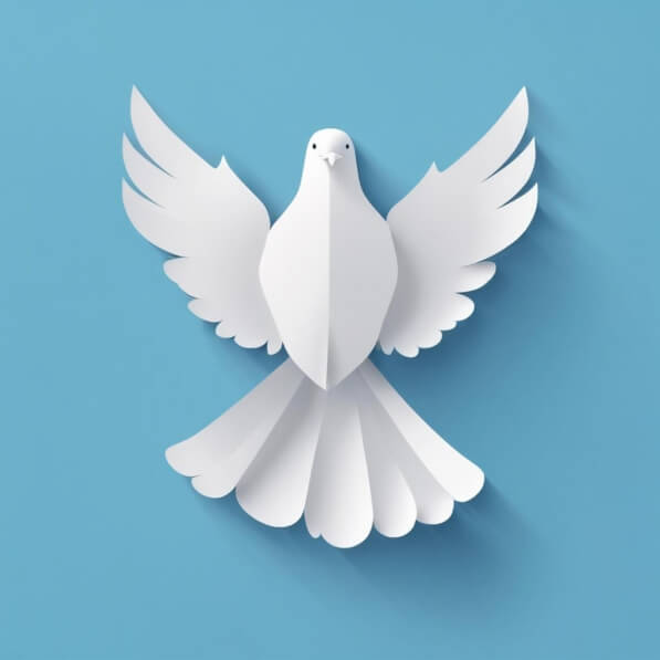 Download Stylized White Dove in Flight Backgrounds Online - Creative ...
