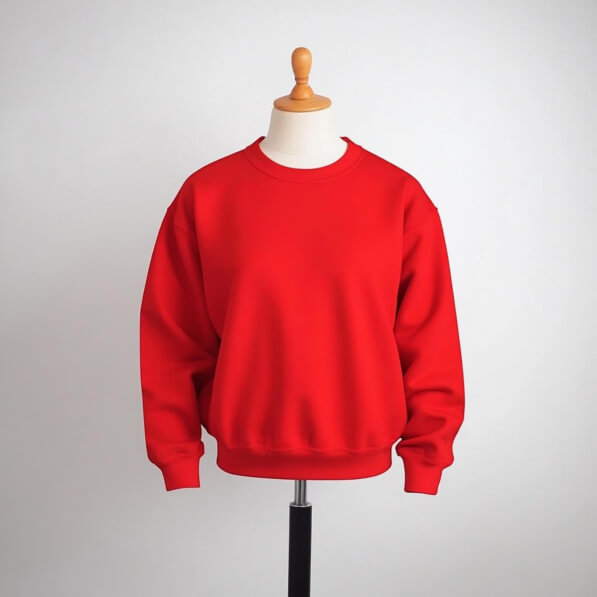 Download Red Sweatshirt on Mannequin Mockups Online - Creative Fabrica
