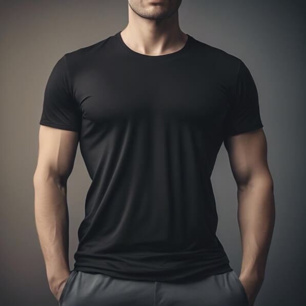 Download Stylish Male in Black T-Shirt Mockups Online - Creative Fabrica