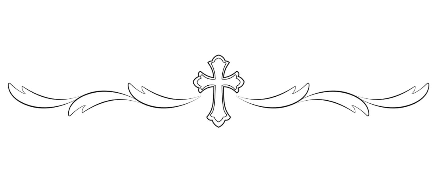 Download Decorative Cross Design Borders & Corners Online - Creative ...