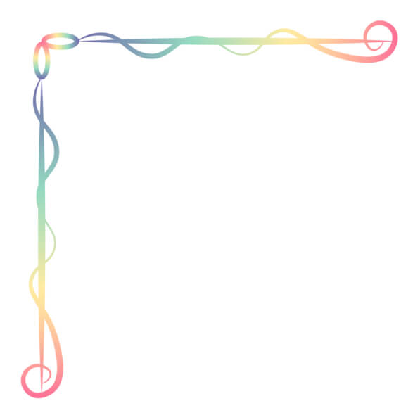 Download Colorful Decorative Corner Design Borders & Corners Online ...