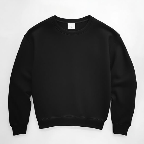 Download Black Crew Neck Sweatshirt Mockups Online - Creative Fabrica