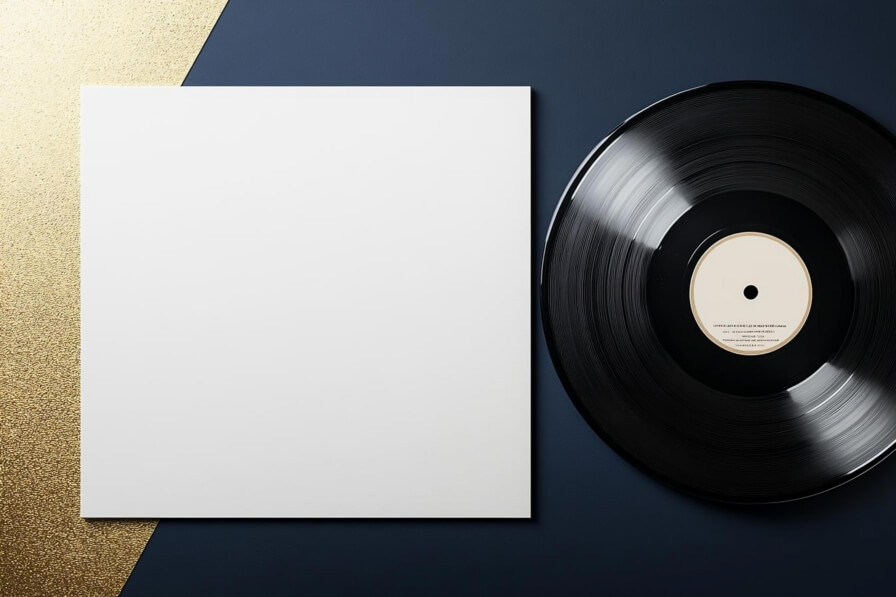 Download Vinyl Record and Blank Album Cover Mockups Online - Creative ...