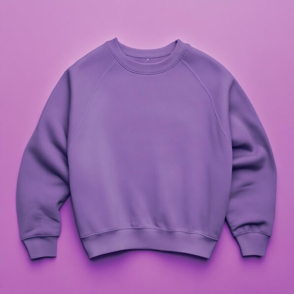 Baixe Moletom Roxo em Fundo Roxo Mockups - Creative Fabrica