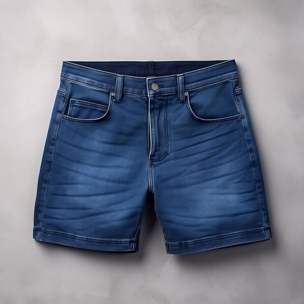 Download Denim Shorts on Neutral Background Mockups Online - Creative ...