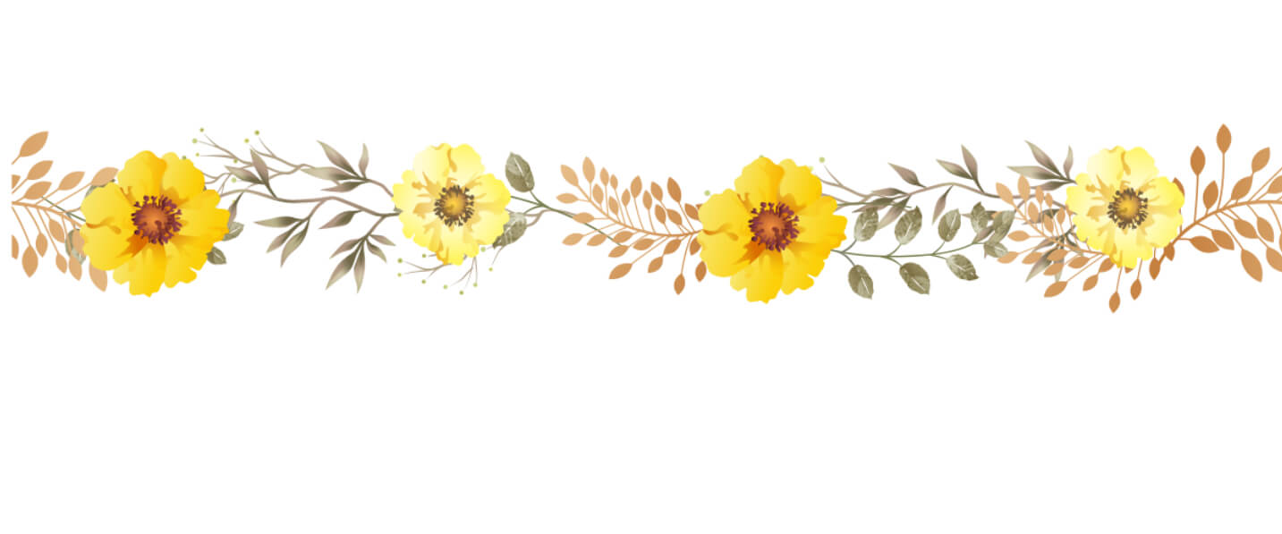 Download Yellow Flower Border Design Borders & Corners Online ...