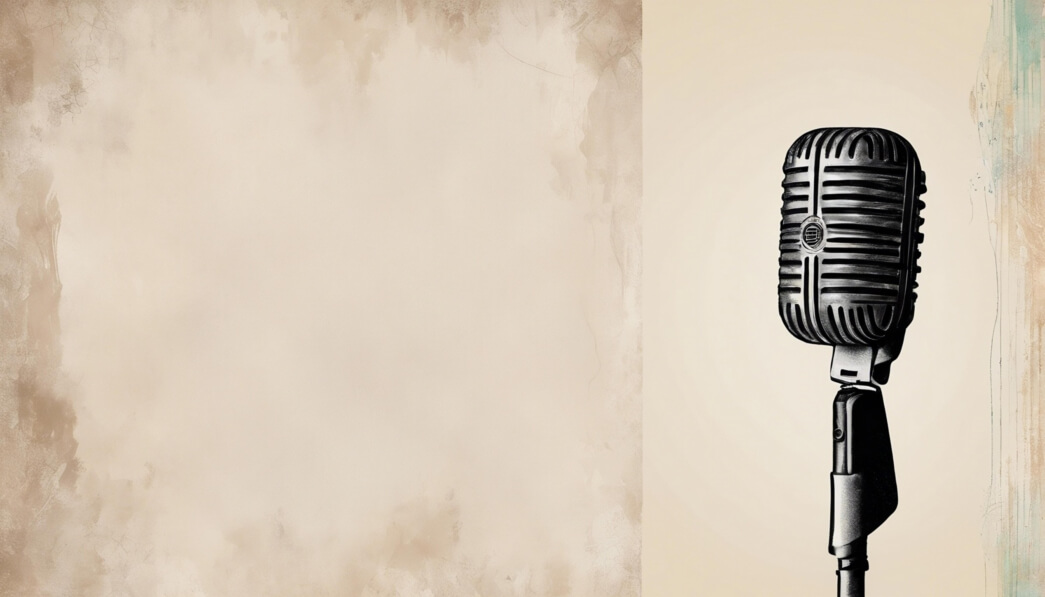 Download Vintage Microphone against Soft Background Backgrounds Online ...