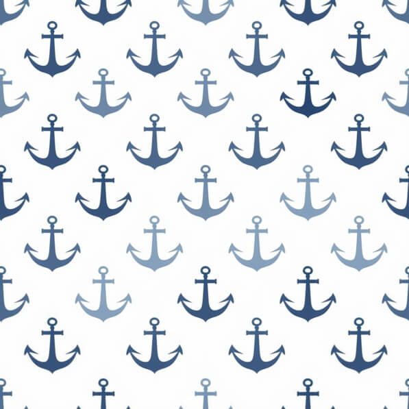 Download Nautical Anchor Pattern Patterns Online - Creative Fabrica