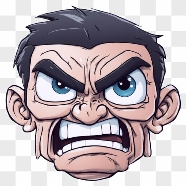 Download Angry Cartoon Character Cartoons Online - Creative Fabrica