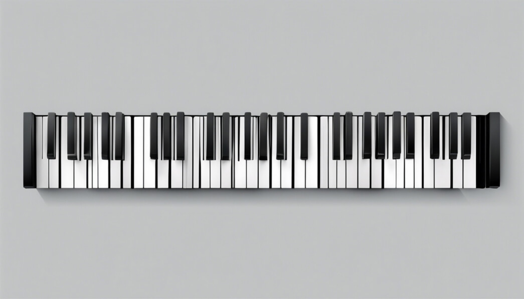 Download Piano Keyboard Top View Backgrounds Online - Creative Fabrica