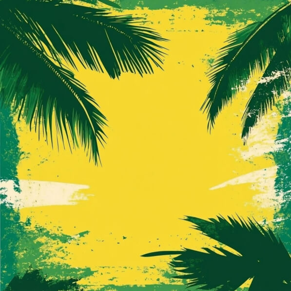 Descarga Fondo tropical con hojas de palma Fondos En Línea - Creative ...