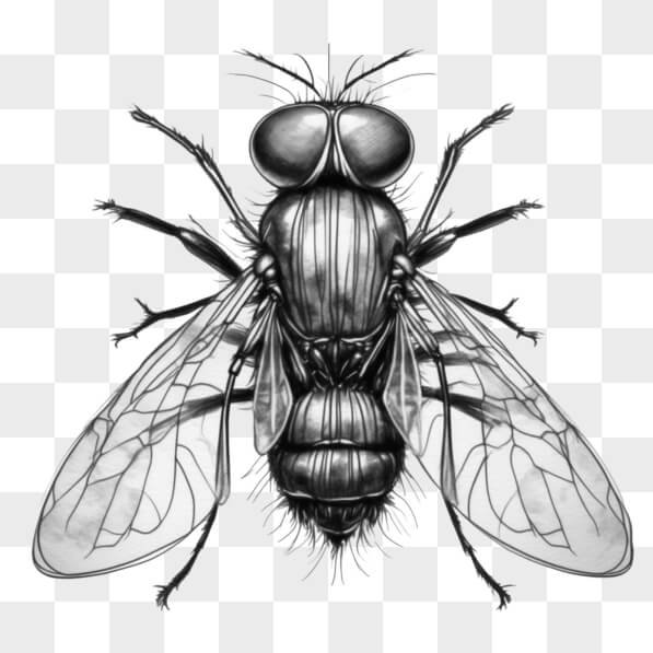 Download Detailed Illustration Of A Fly Sketches Online Creative Fabrica